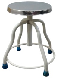 Revolving Stool (MS frame & SS Top) – ABM INTERNATIONAL